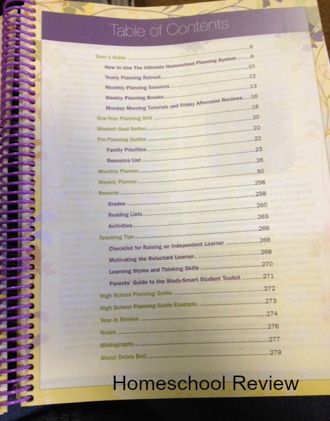 Homeschool Review: The Ultimate Homeschool Planner - A Schoolhouse Crew ...