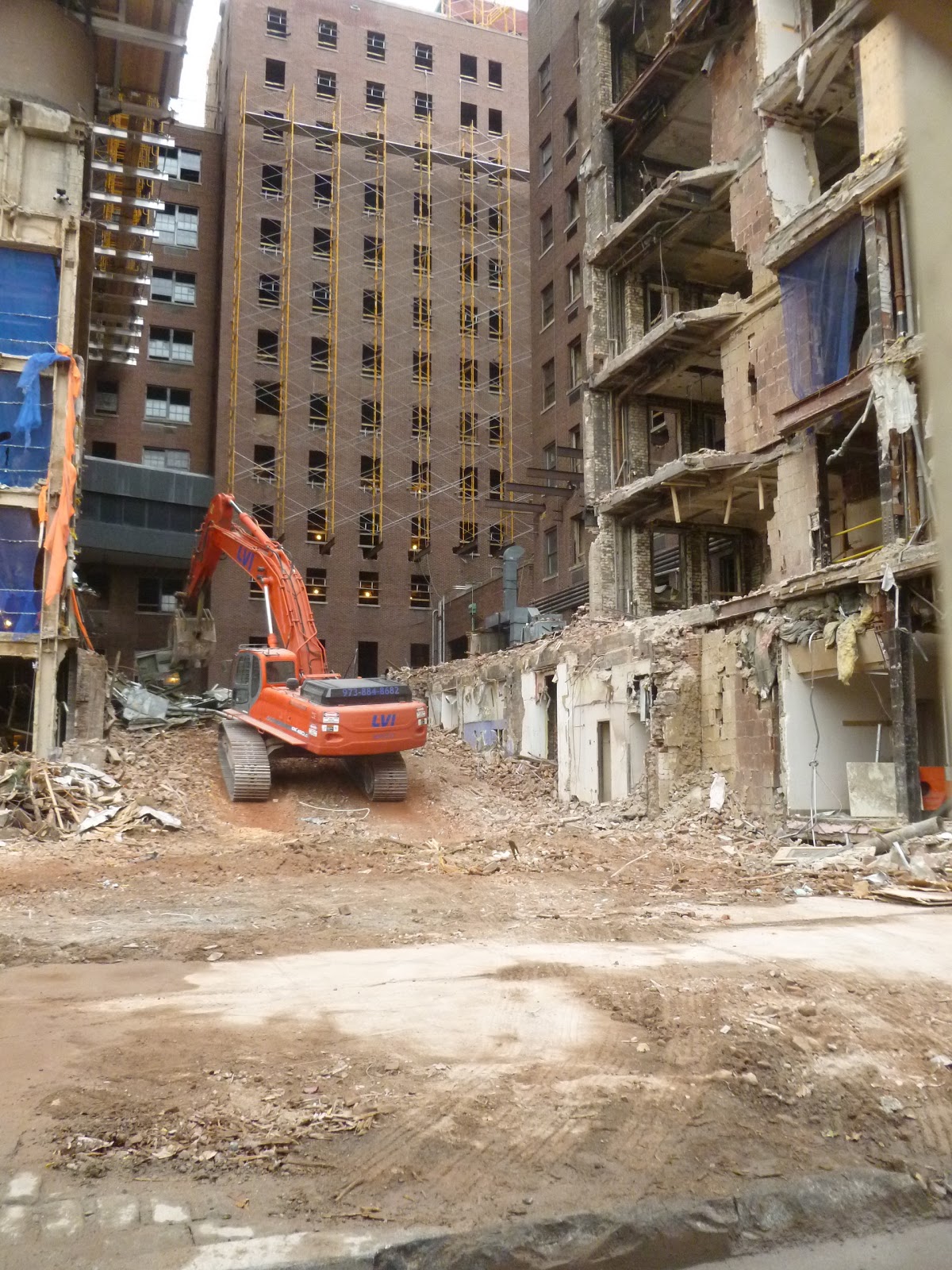 Jeremiah's Vanishing New York: St. Vincent's Demolition