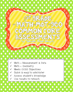 teachertakeaways: 1st Grade Math MDT & GEO ~ Measurement & Data ...