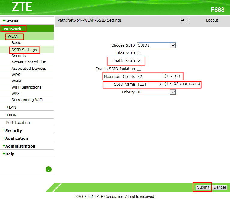Router มือใหม่ : ZTE F668 – | เอก สามวา