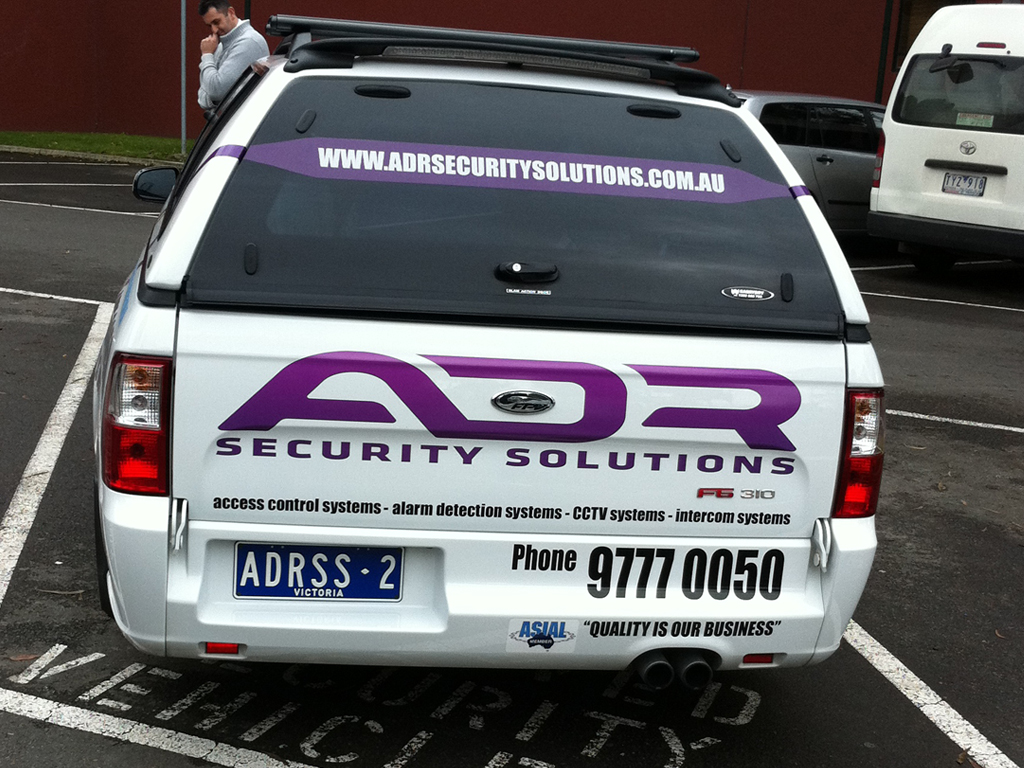 EastSide Paints: ADR Security Solutions Company Car