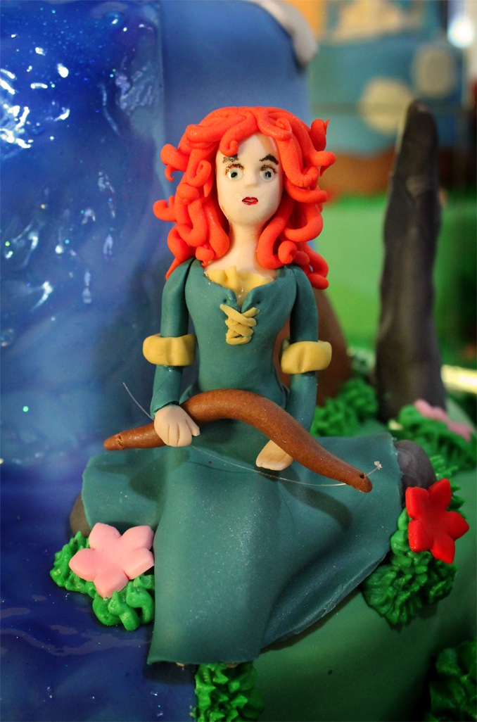Delana's Cakes: Brave Cake