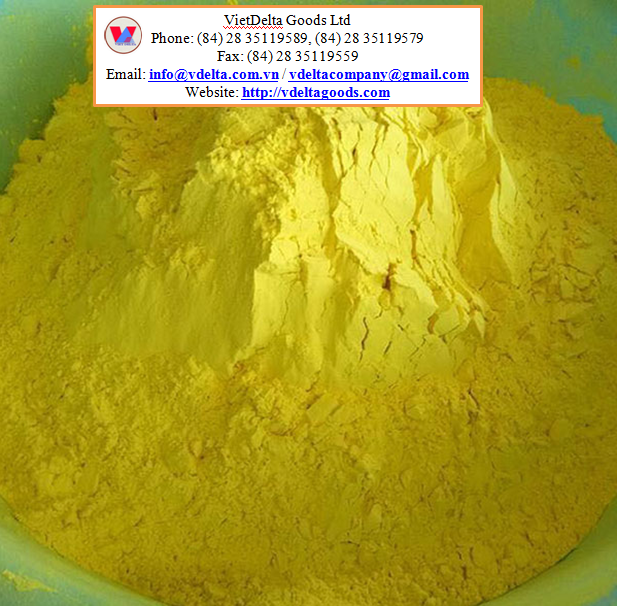 Turmeric starch