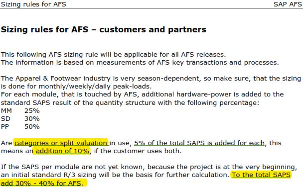 SAP implementation Step by Step: SAP hardware sizing/requirements and ...
