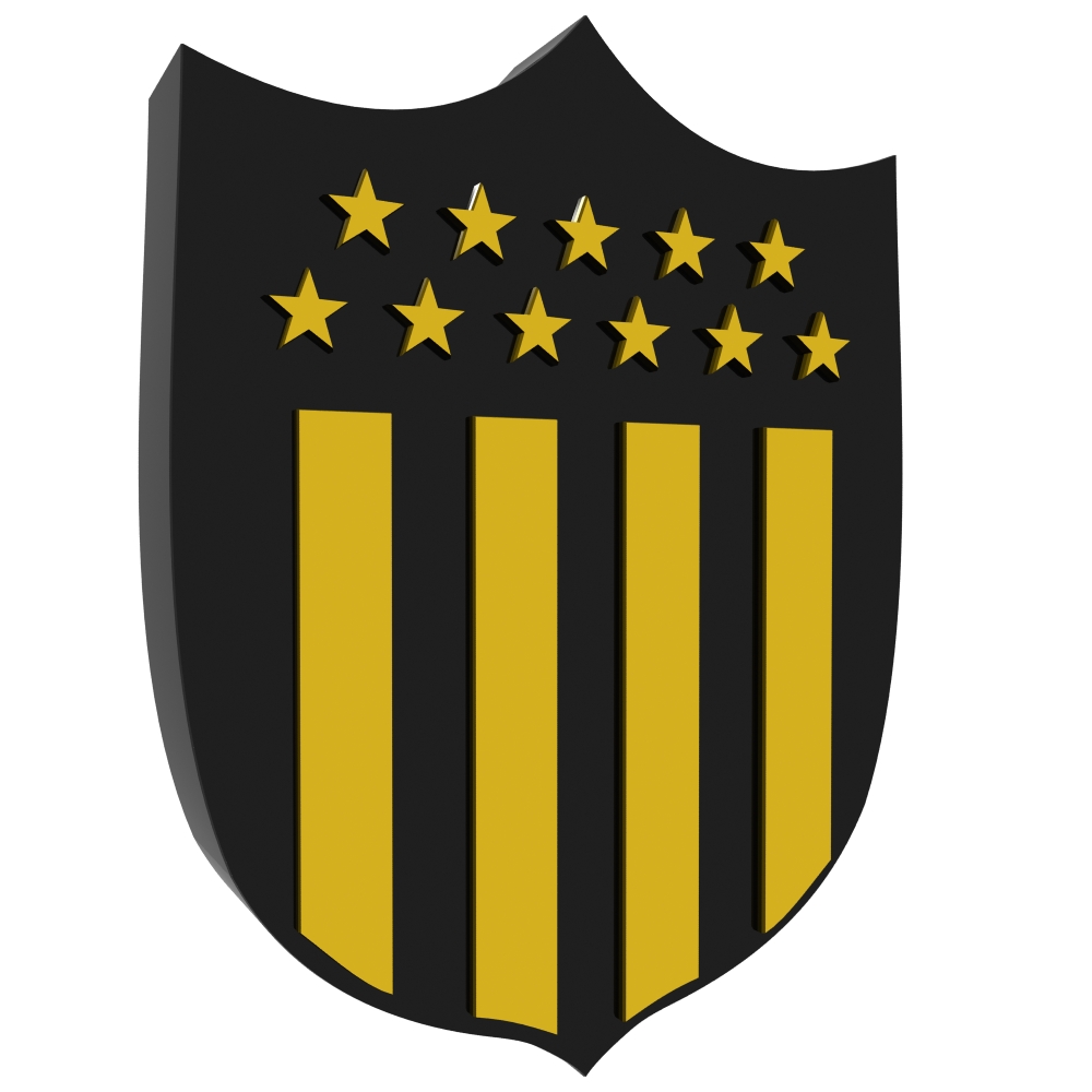 BOX 3DSM: Escudo do Peñarol