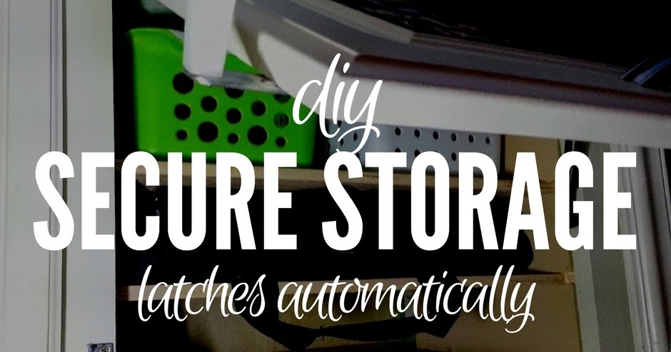 Wacky Pup: How To Make A Secure Self Latching Cabinet For Computers Or ...