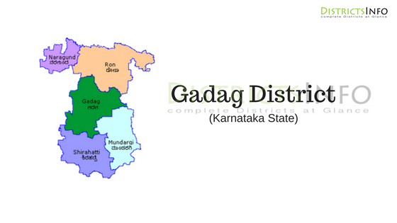 Gadag District and Talukas in Karnataka State