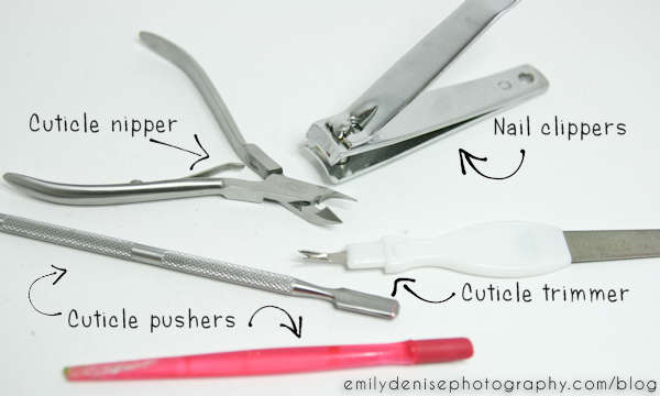 Woah, lotta Info!: Picture of nail care tools