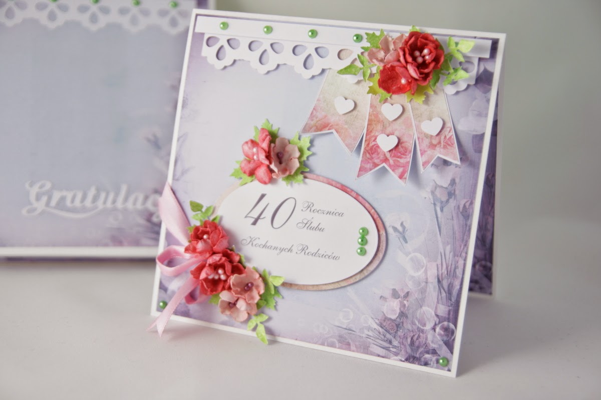 Pracownia Justyna Miloch: 40 rocznica ślubu