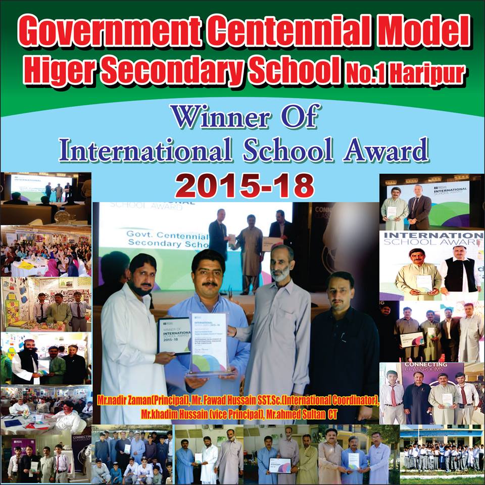 Government Centennial Model Higher Secondary School No.1, Haripur: 2015