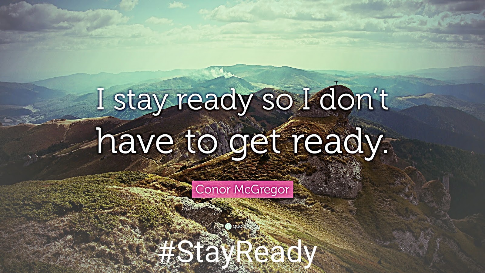 LIFE MATTERS...: STAY READY... by Tosh L.