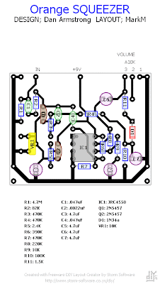 StompBoXed - The Guitar Pedal Builders Repository: Orange Squeezer