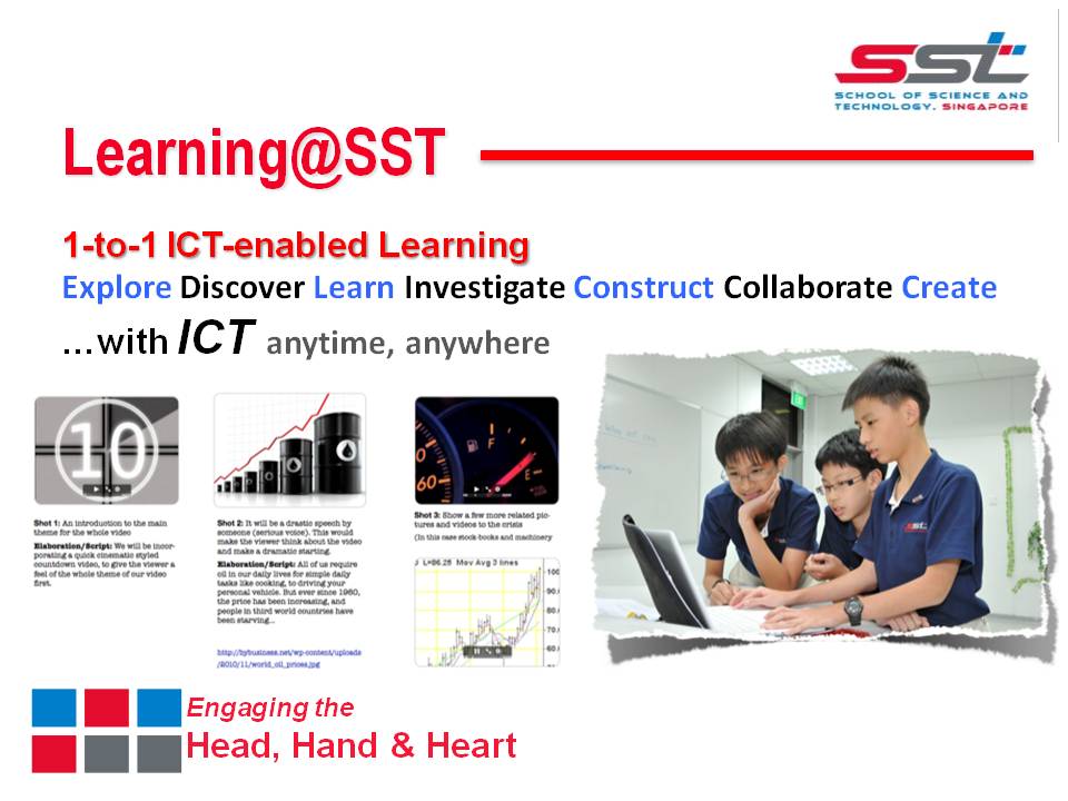 1-to-1 ICT-enabled Learning Experiences @ SST Classroom