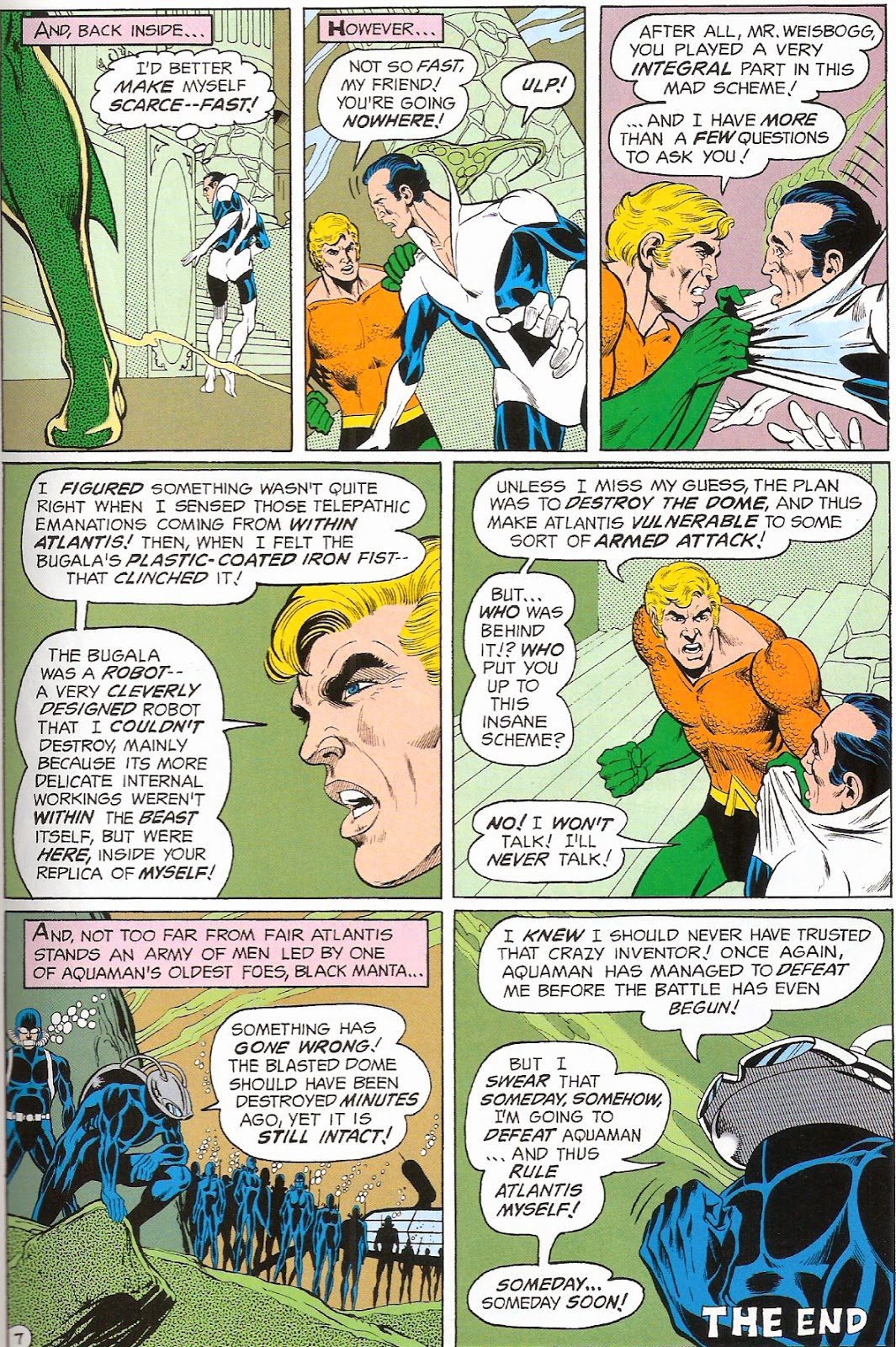 Bronze Age Babies: Uncharted Waters -- Aquaman on the BAB? Adventure ...