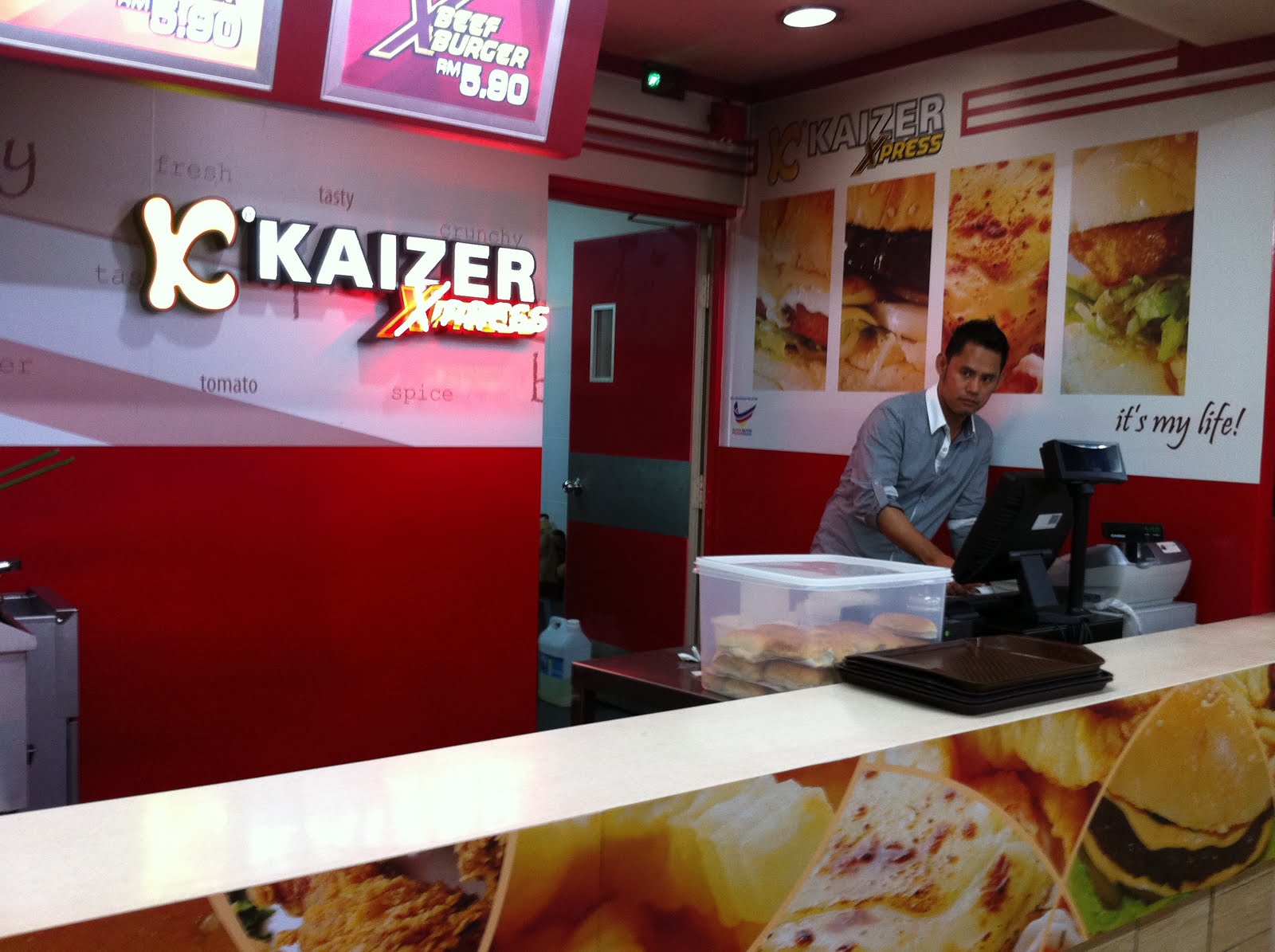 YummyNFunPlaces: - Kaizer Burgers (Chicken / Beef / Fish) Kaizer Xpress ...