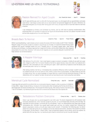 Elken for Healthy Living: LD Venus & LD Esteem Testimonials