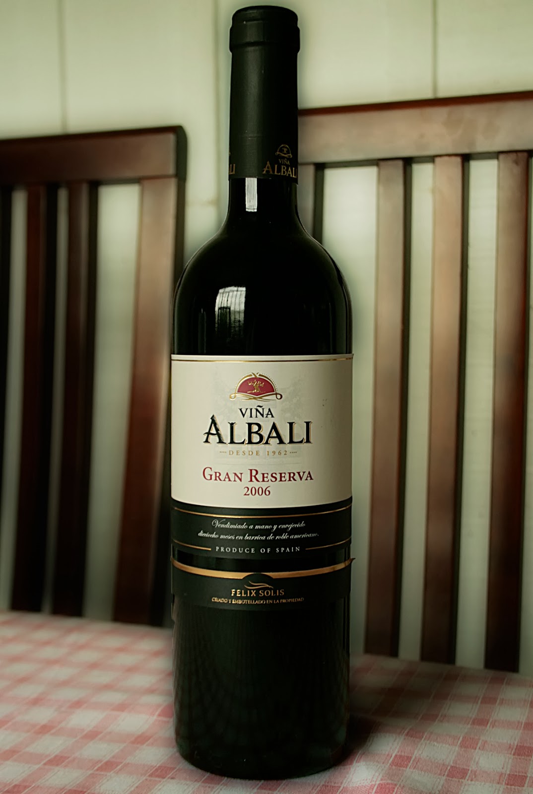 bitácora hedonista: Viña Albali Gran Reserva 2006