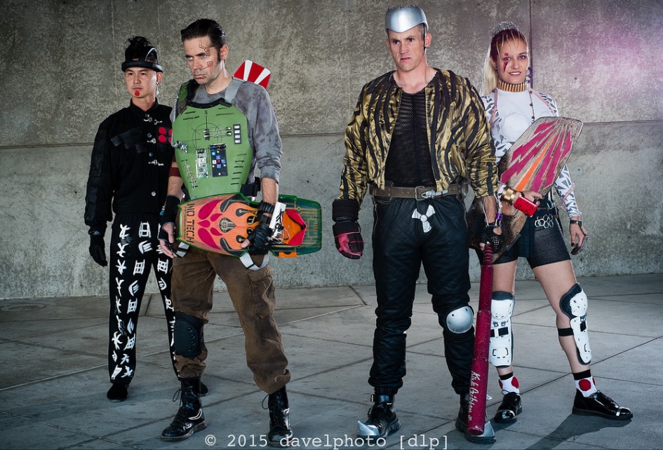 BRYAN SATO: New Back to the Future Griff Gang Pictures from Comikaze 2015