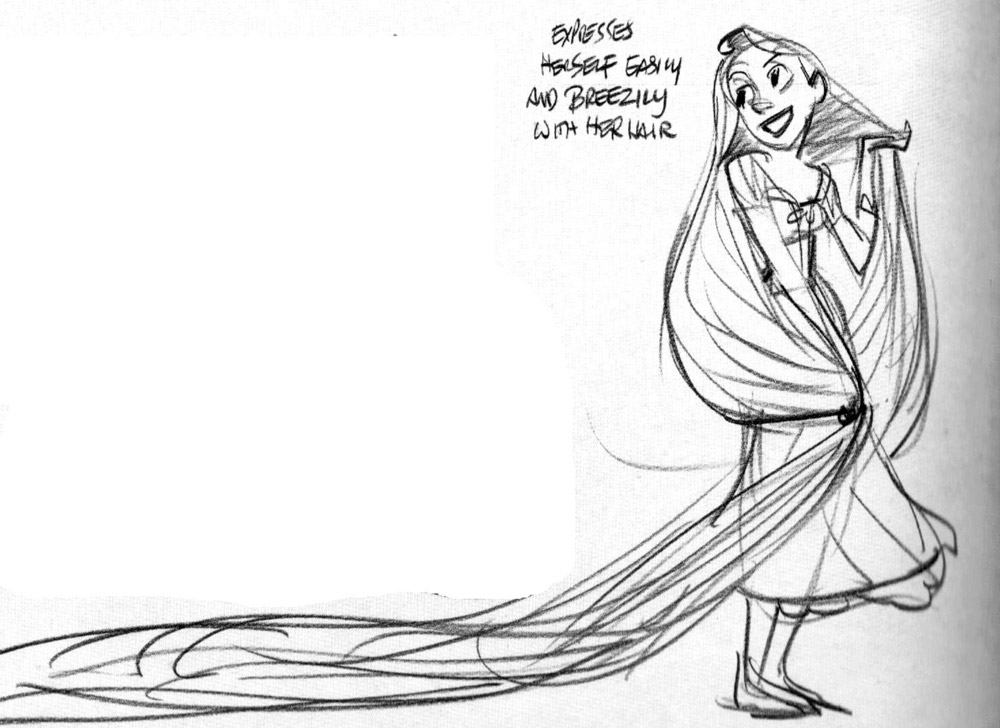 Living Lines Library: Tangled (2010) - Character: Rapunzel