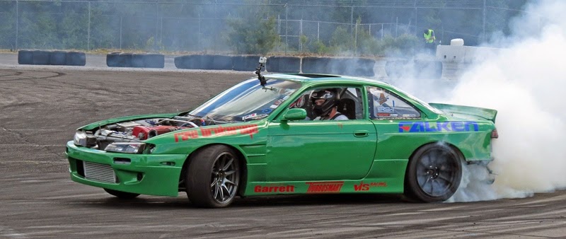 ActionshotsNH: 91st Annual Loudon Classic - Car Drifting at the Track