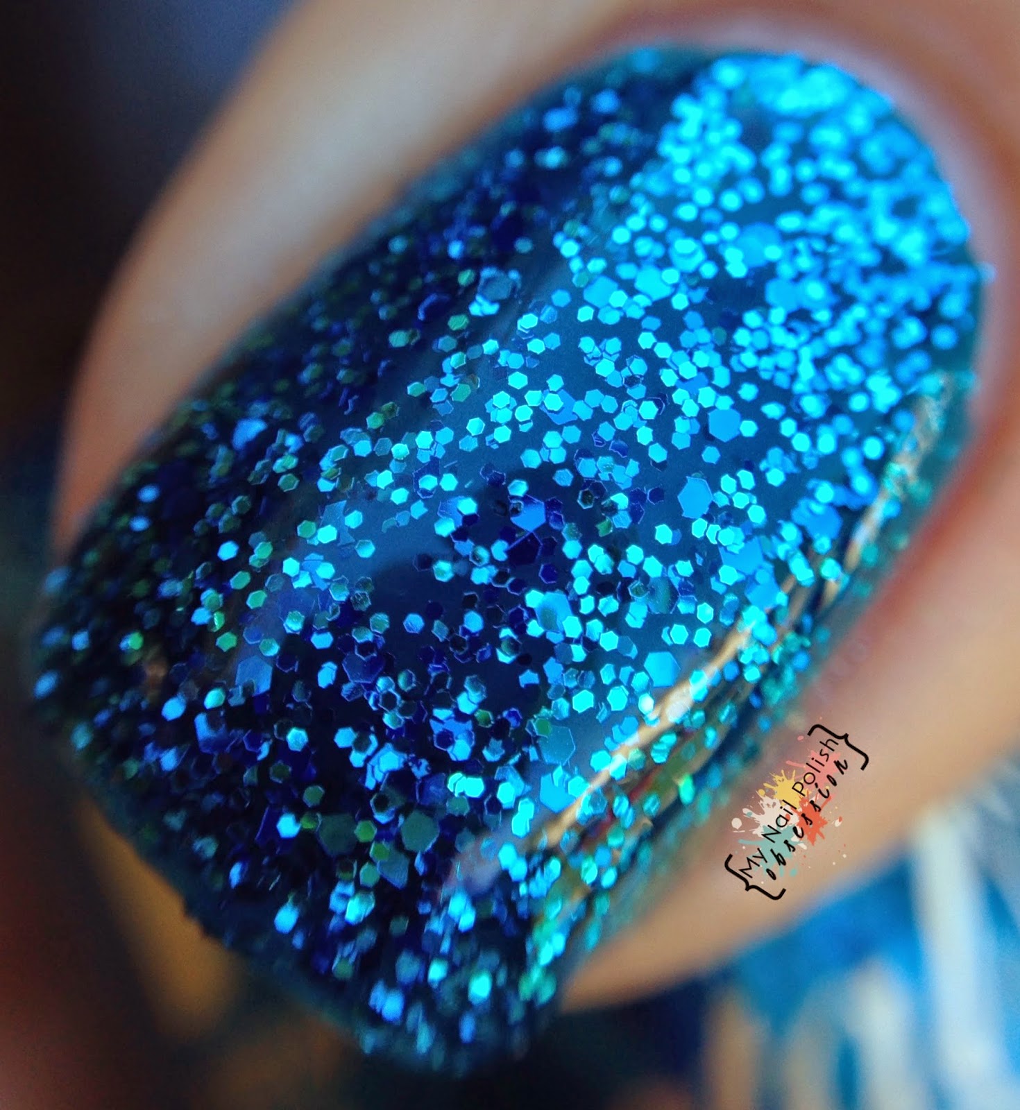 My Nail Polish Obsession: NYC New York Color Crystal Couture: Blue ...