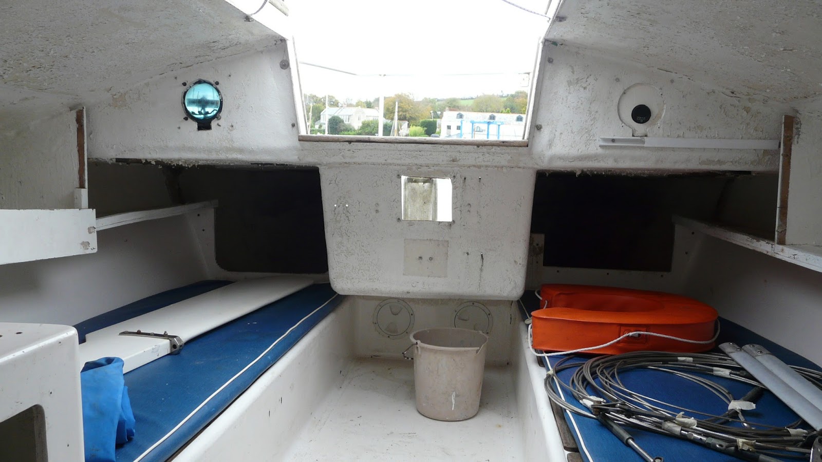Renovating J24 Jackaroo: J24 Project at Mylor Sailability