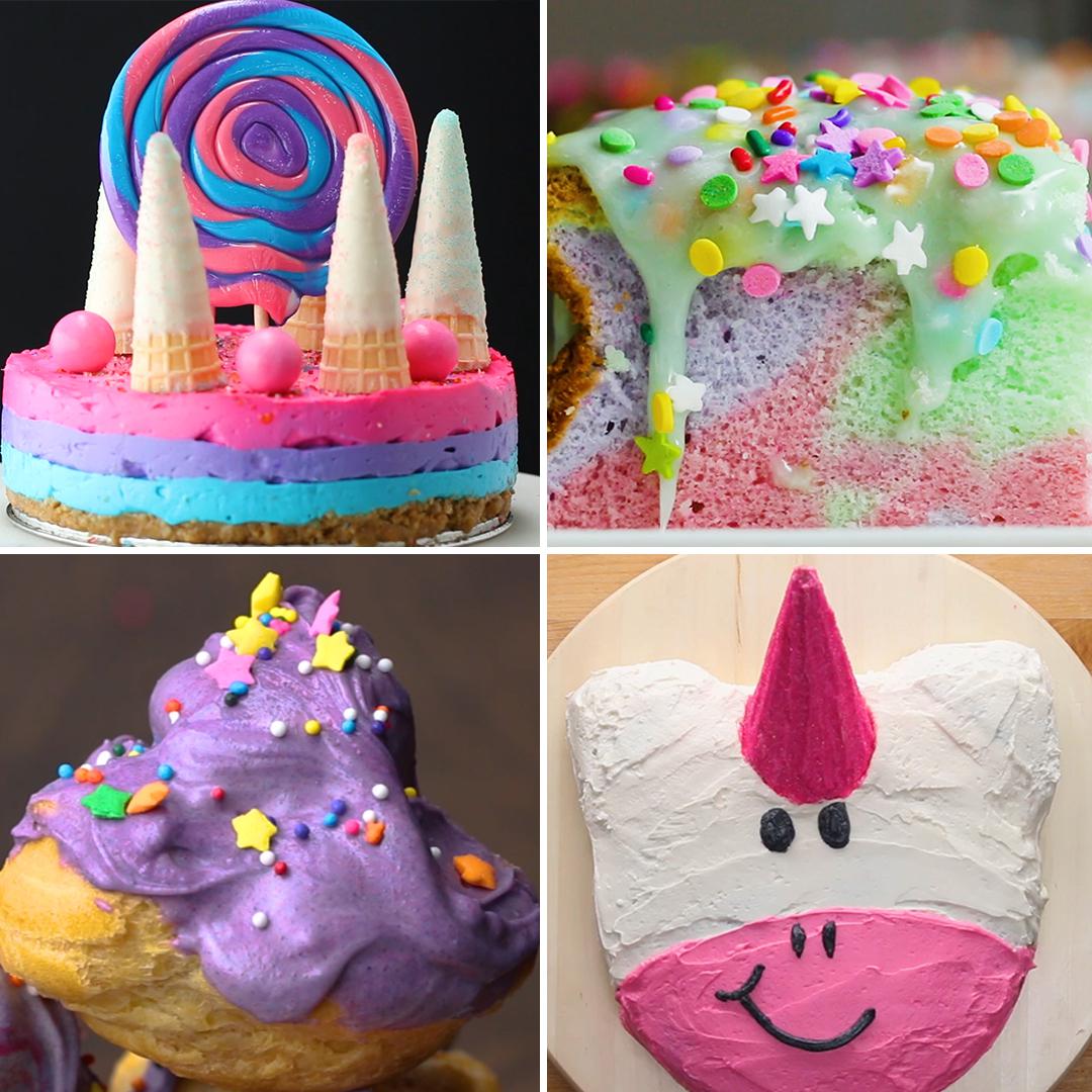 Magically Delicious Unicorn Desserts - pastry recipes