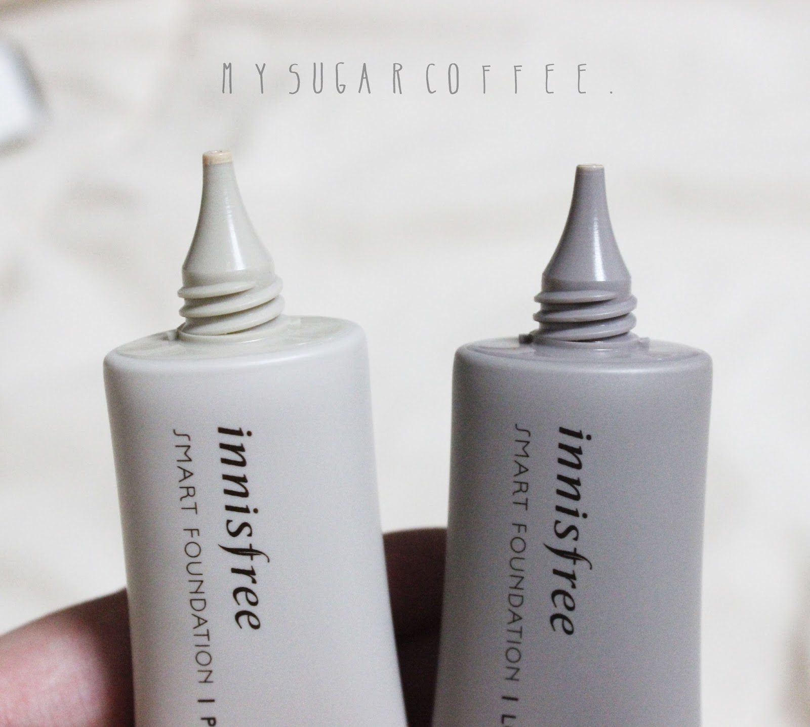 MY SUGARCOFFEE: REVIEW : Innisfree' Smart Foundation (Long Lasting ...