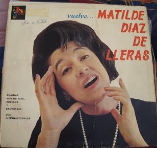 MATILDE DIAZ. CANTANTE DE TODOS LOS TIEMPOS