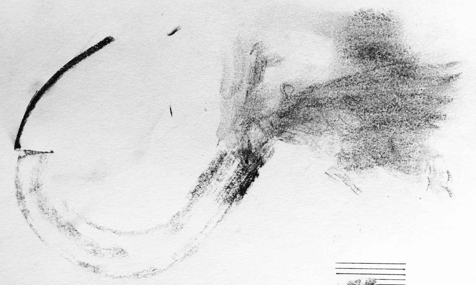 Charlton Stitcher: Random mark making and tracing