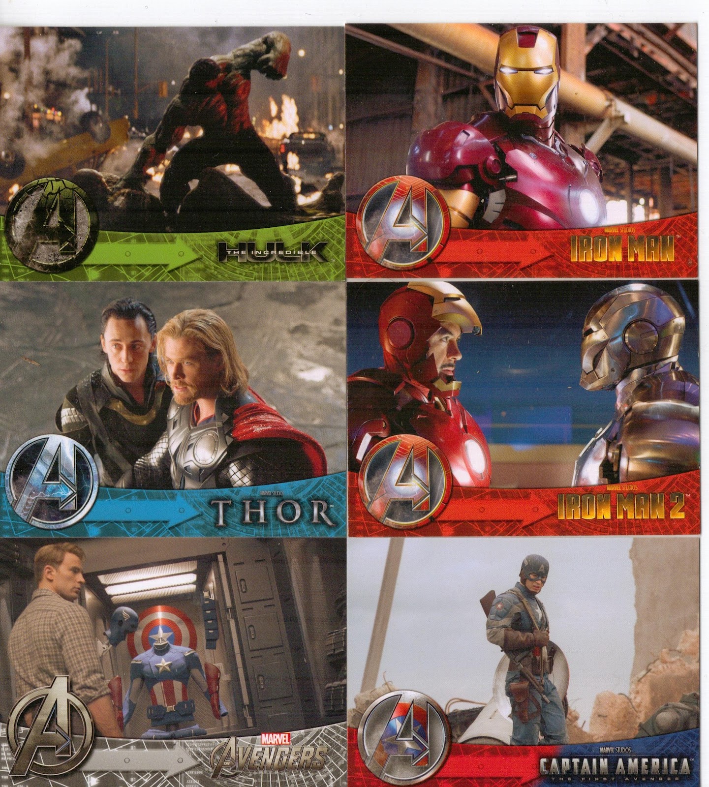 World Wide Blog Of Movies: Upper Deck The Avengers Movie Trading Cards ...