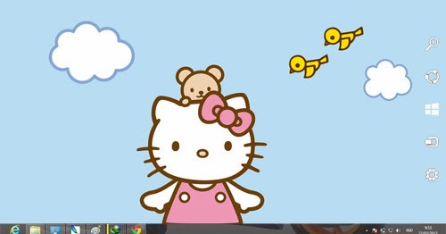 Hello Kitty 2 Theme For Windows 7 And 8 8.1 | Ouo Themes