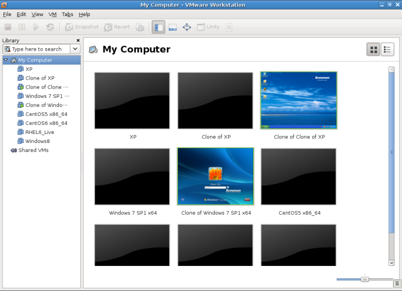 月下腦人惱腦: VMware Workstation 8 正式釋出踫上 Windows 8 preview