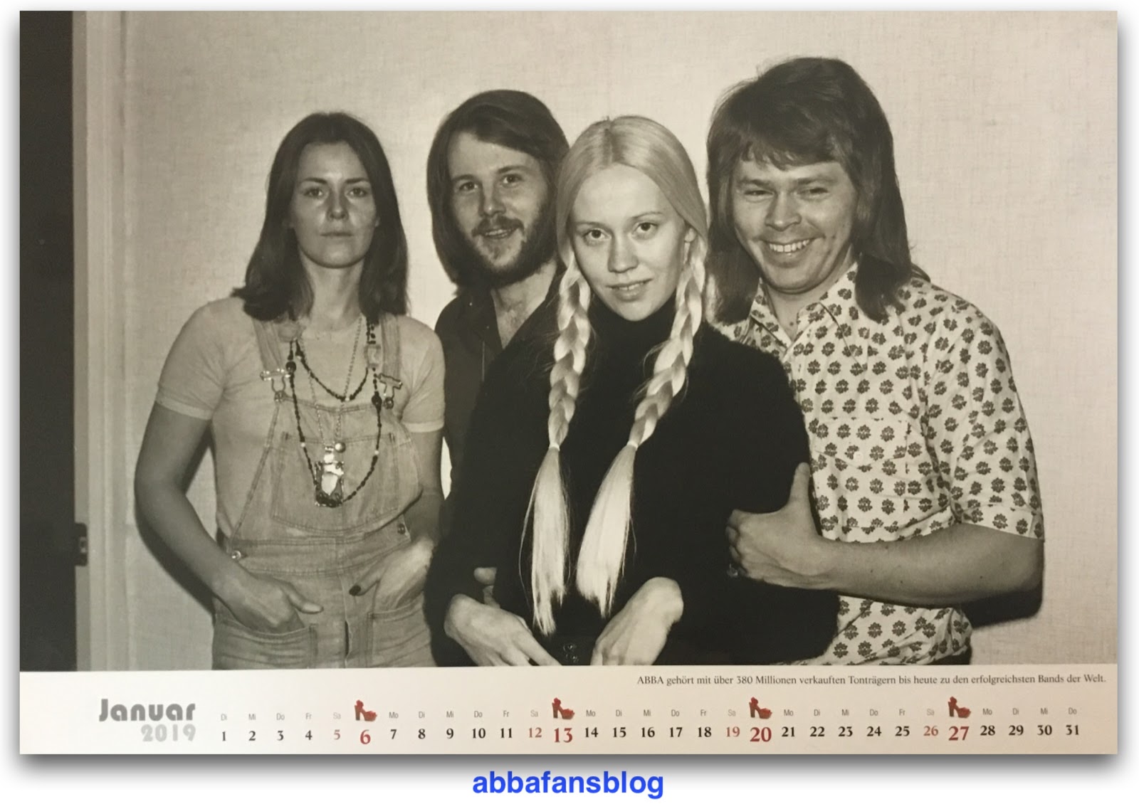 ABBA Fans Blog: January 2019