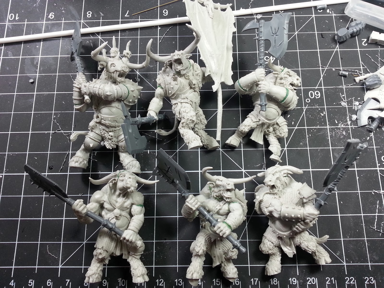 The Company of the Damned: Mierce Miniatures - Minotaurs/Chaos Ogres ...