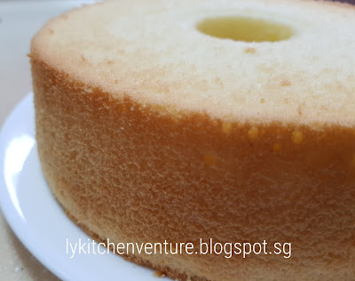 LY's Kitchen Ventures: Cream Cheese Chiffon Cake