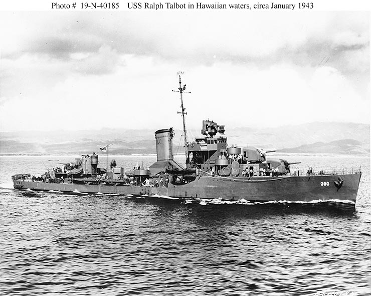 Naval Warfare: USS Ralph Talbot (DD-390)