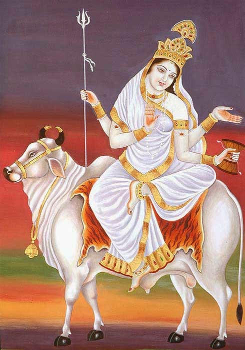 Eighth Day of Navratri Dedicated to Goddess Maha Gowri form of Durga on ...