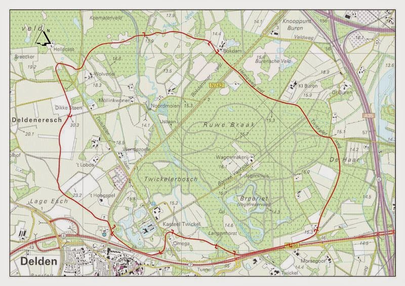 Wandelingen, een weblog met wandelroutes: Wandeling Delden Umfassungsweg Wandelingen, een weblog met wandelroutes: Wandeling Delden Umfassungsweg