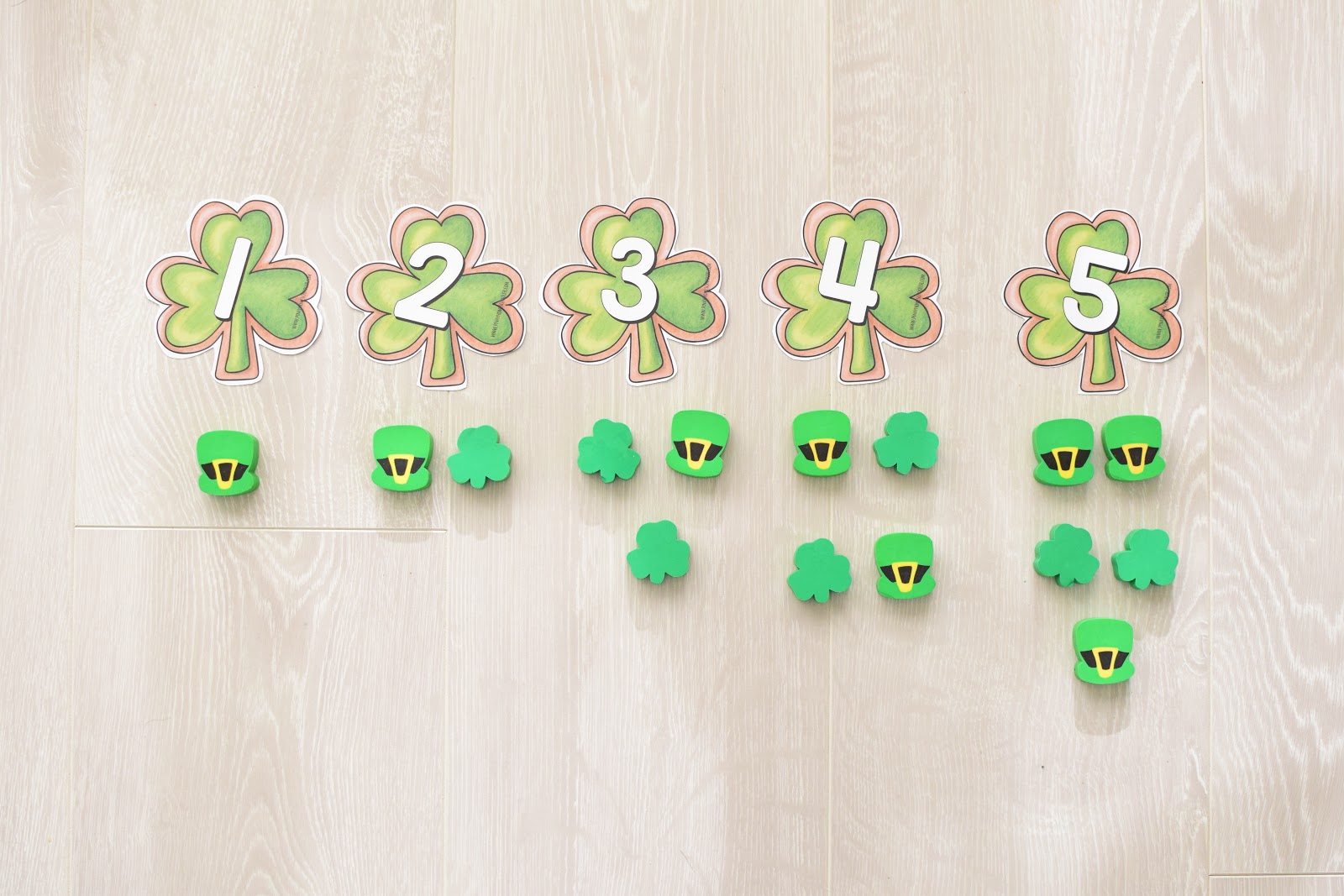 St. Patrick's Day Letter and Number Cards | The Pinay Homeschooler