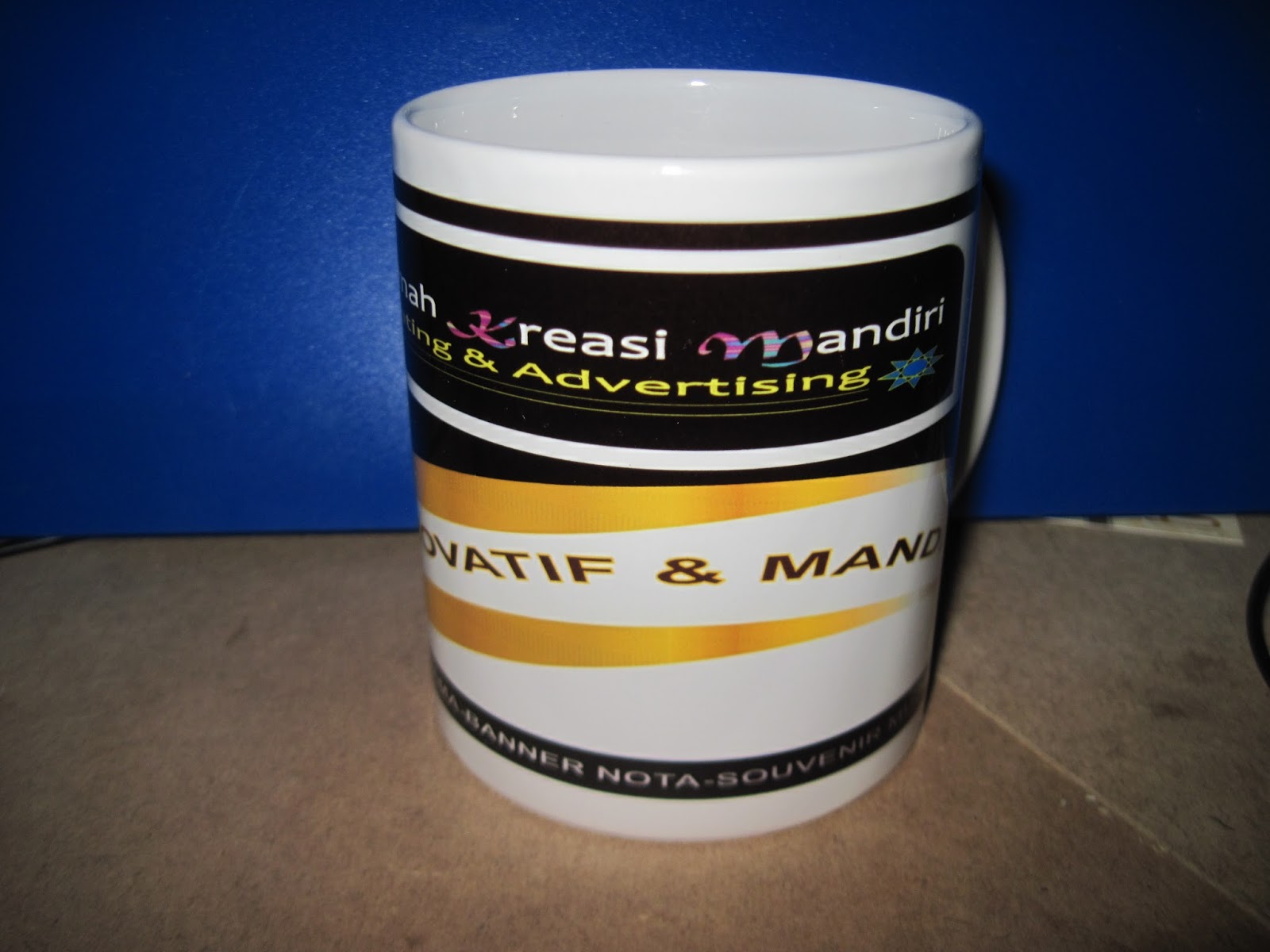 souvenir mug kualitas gambar tajam - Omah Kreasi Mandiri