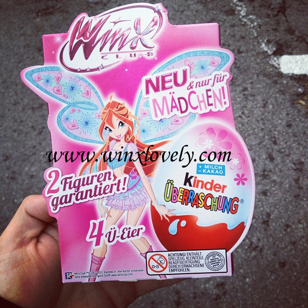 ¡Envase del Kinder Sorpresa Winx Club en Alemania! - Winx Club Lovely