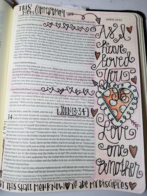 Melonheadz LDS illustrating: Bible Journaling