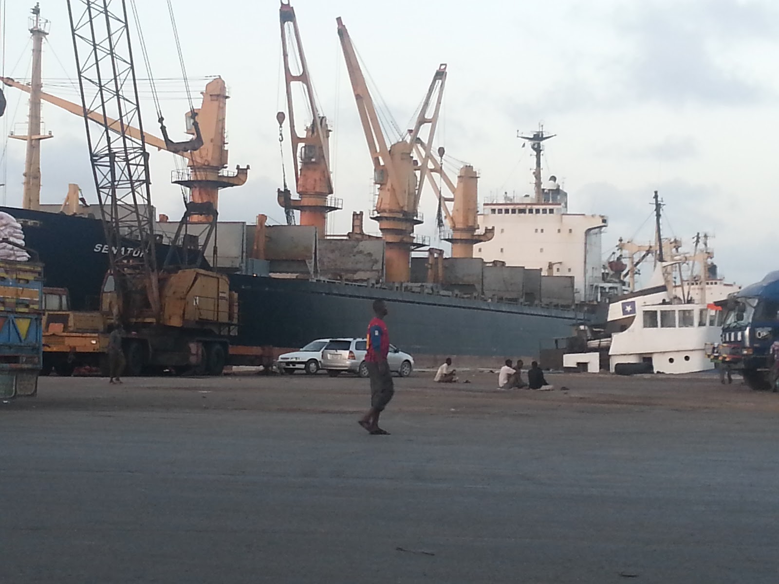 Somalia in Pictures: Somalia - Mogadishu Port Is Busy