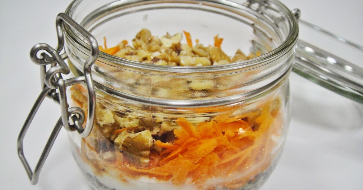 Maryam's Culinary Wonders: 752. Carrot-Nut Overnight Oats