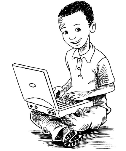 Computer Coloring Pages - Colouring for Kids
