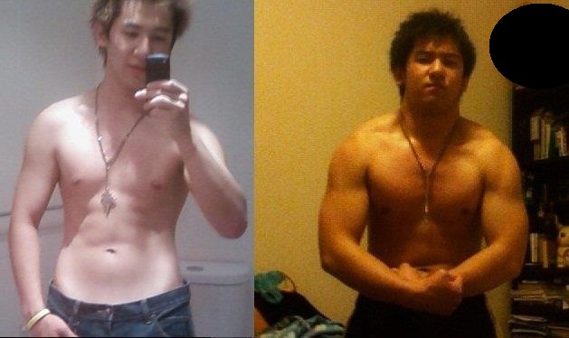 Superman Training: Before and After 1 year and 9 months of powerlifting ...