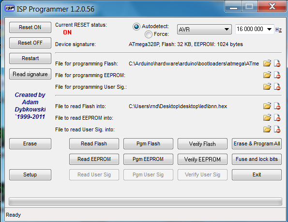 Ham Radio MIPL: Bootloading/Burning hex file to Atmega328 using ... Ham Radio MIPL: Bootloading/Burning hex file to Atmega328 using ...