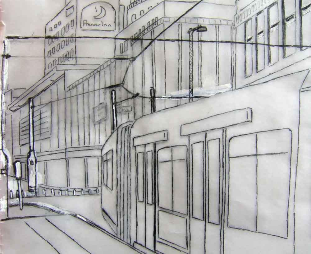 Art Student UK: Project 7: Townscape with Buildings and Figures