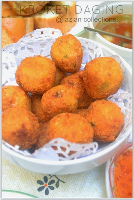 Azian Collections: Kroket Daging Lagi!